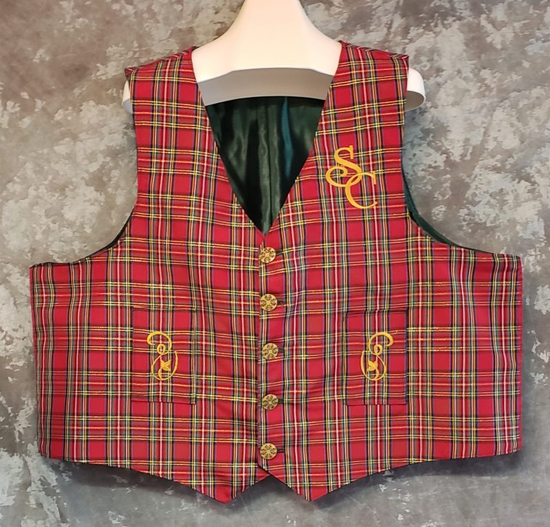 Embroidery - Vests - Santa Wade Embroidered Shirts for Santa