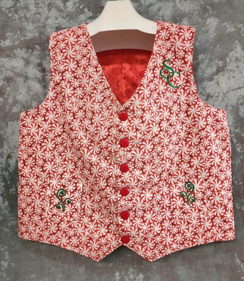 Embroidery - Vests - Santa Wade Embroidered Shirts for Santa